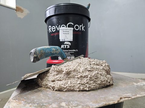 Cork Plaster | Insulating Trowelable Plaster
